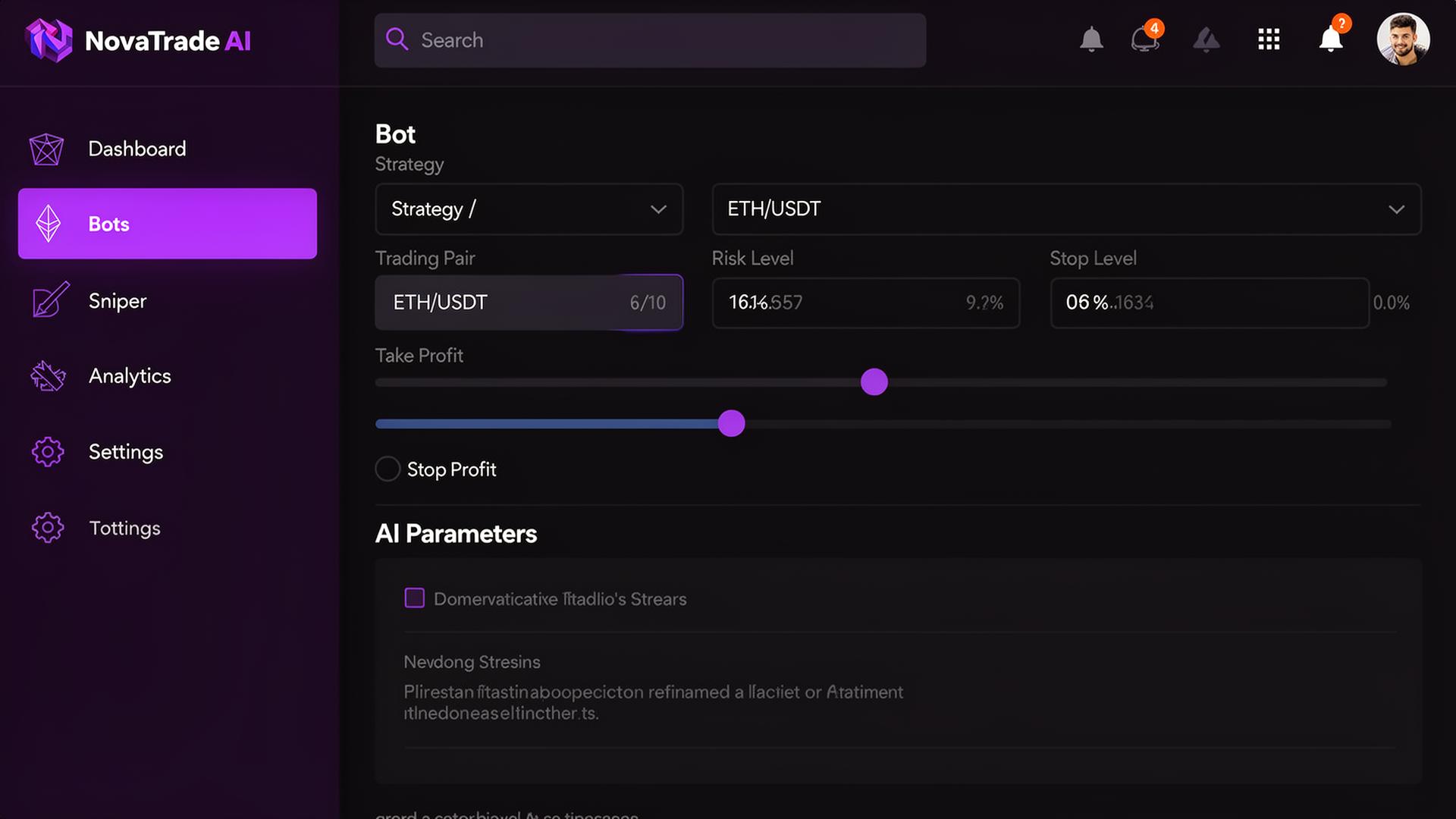 NovaTrade AI - Automated Cryptocurrency Trading